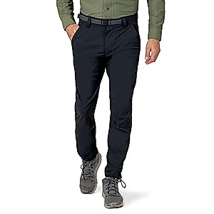 ATG by Wrangler Men's Convertible Trail Jogger, Caviar, 32W x 32L