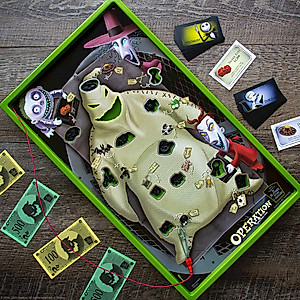 Operation Disney The Nightmare Before Christmas Board Game | Collectible Operation Game | Featuring Oogie Boogie & Nightmare Before Christmas Artwork, 1+ Players