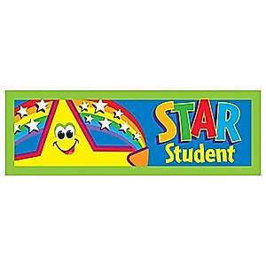 Trend Enterprises Inc. Bookmarks Star Student