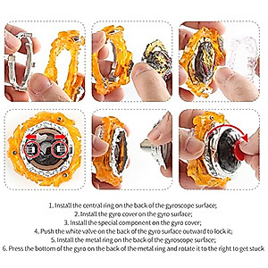 Battling Tops Burst Superking B-203-03 Gyro Toys for Kids with Launcher (B-203-03)