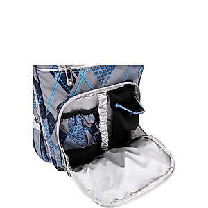 JuJuBe Be Right Back Unisex Travel Backpack, Diaper Bag with Memory Foam Changing Pad, Be Fashionably Organized Anywhere