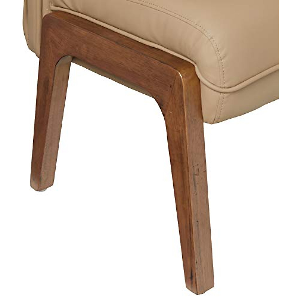Milan Bernice Faux Leather Nook, Taupe