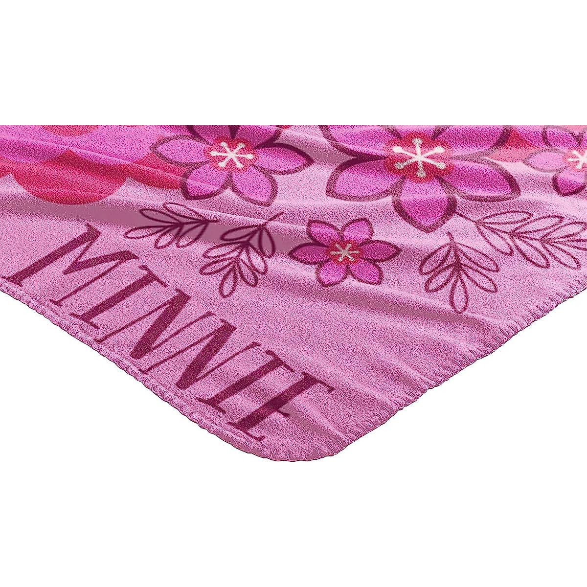 The Northwest Company Fleece Throw Blanket Disney's Minnie's Bowtique, So Many Bows, 45" x 60"