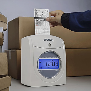 300 uPunch Time Cards for HN4000 AutoAlign Calculating Time Clocks