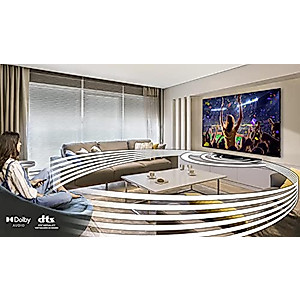 SAMSUNG QN55QN95BAFXZA 55" Neo QLED 120Hz Anti-Glare 4K Smart TV with a HW-B550 2.1ch Soundbar and Subwoofer with Dolby Audio (2022)