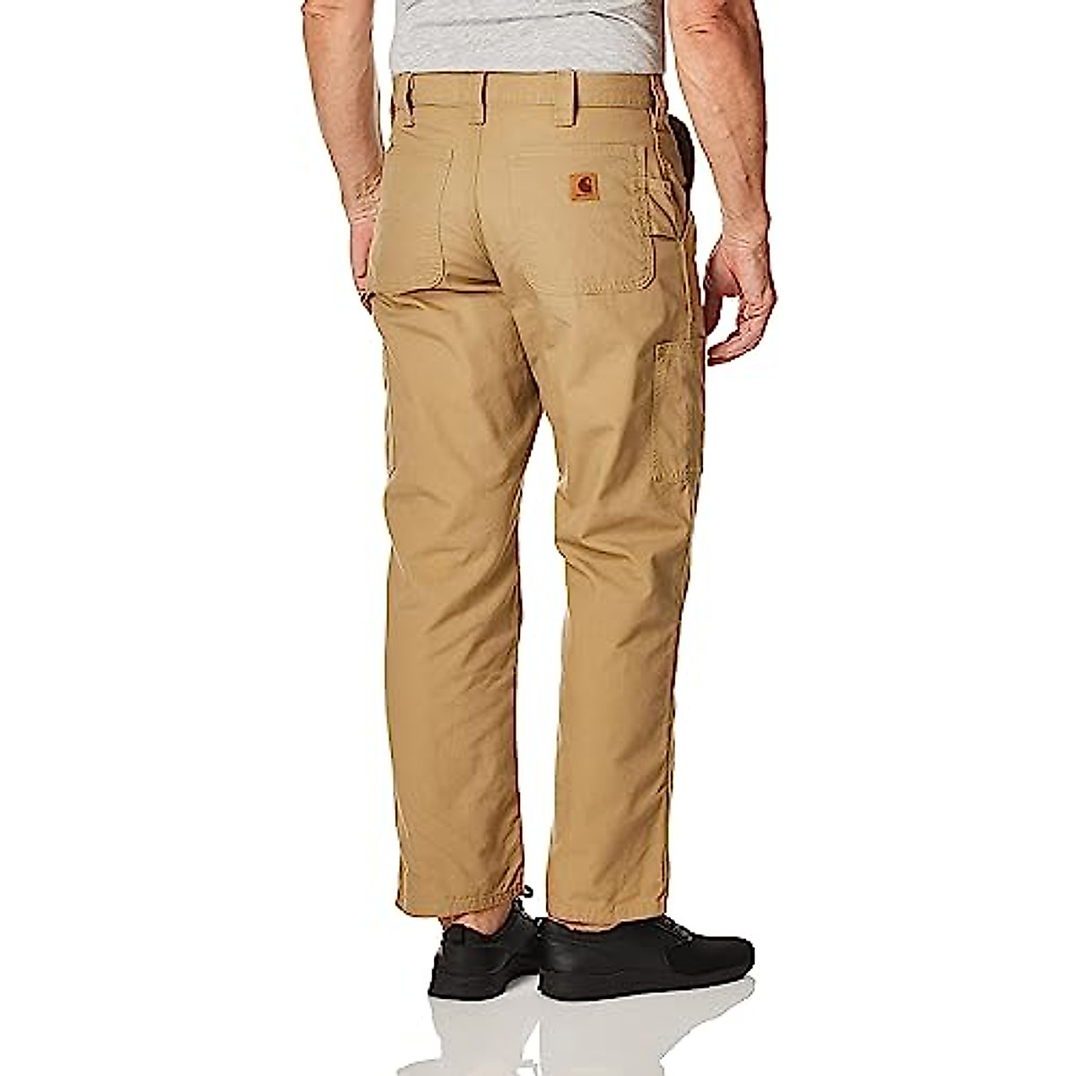 Carhartt Men's Loose Fit Canvas Utility Work Pant, Dark Khaki, 36W x 32L