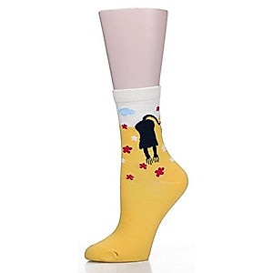 Leotruny Cute Socks Women Cat: Animal Novelty Socks for Women Girls - Ladies Funny Socks with Gift Box 5pairs Without Box