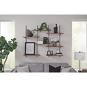 Rubbermaid 12"x24" Decorative Board, Golden Oak, Adjustable Shelf, Wood for Home/Garage Storage/Shelving