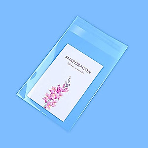 iMailer - 100 Count - 4" x 6" Self Sealing Cellophane Bags- Clear Small Poly Bags for Cookie, Treats, Party Favors, Photo, Jewelry