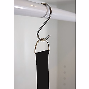 New- Flip Flop and Sandal Hanger by Boottique - Black Velvet Ribbon with Metal Hooks