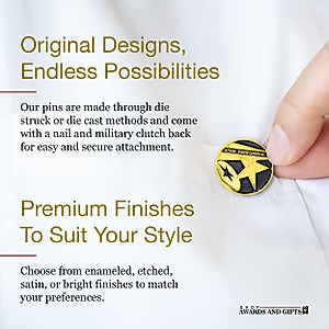 SHOP AWARDS AND GIFTS Star Performer Lapel Pins for Students, Appreciation, Reward, School, Employee Recognition, Bulk Pack of 12, Poly Bagged, 3/4 Inch