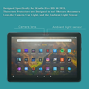 ZOEGAA All-new Fire HD 10 Screen Protector Anti-Blue Light Screen Protector Compatible with All-new Fire HD 10 2021 / Fire HD 10 Plus/Fire HD 10 Kids/Fire HD 10 11th gen screen protector 2021