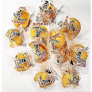 Fortune Cookies - Crisp Vanilla Cookies with Fun, Traditional Fortunes. 25 Wrapped Cookies