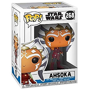 POP Star Wars: Clone Wars - Ahsoka Tano with Lightsabers Funko Vinyl Figure (Bundled with Compatible Box Protector Case)