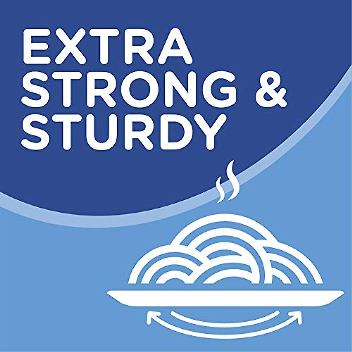 Encore Ultra Paper Plates, 186 Count (Pack of 2)