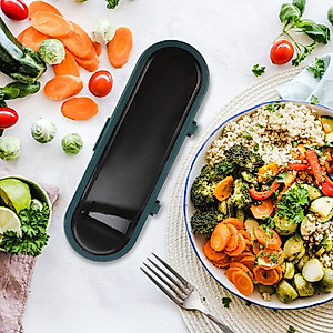 Luxshiny Box Cutlery Storage Box Countertop Utensil Holders Portable Flatware Case Drawer Cutlery Organizer Flatware & Utensil Case Plastic Organizer Visible Case Household Products Seal Pp