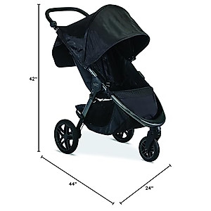 Britax B-Free Stroller, Midnight [Discontinued]