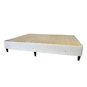 Bio Sleep Concept Natural Latex Foam Mattress Foundation with Feet (King, 5 inch)