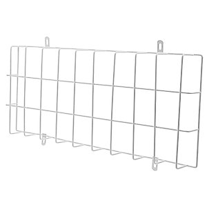 Lampshade Protection Net Signs Emergency Light Exit Sign Protective Guard Emergency Guard Exit Sign Wire Guard Exit Sign Cage Exit Light Guard Exit Sign Guard White Iron OSALADI