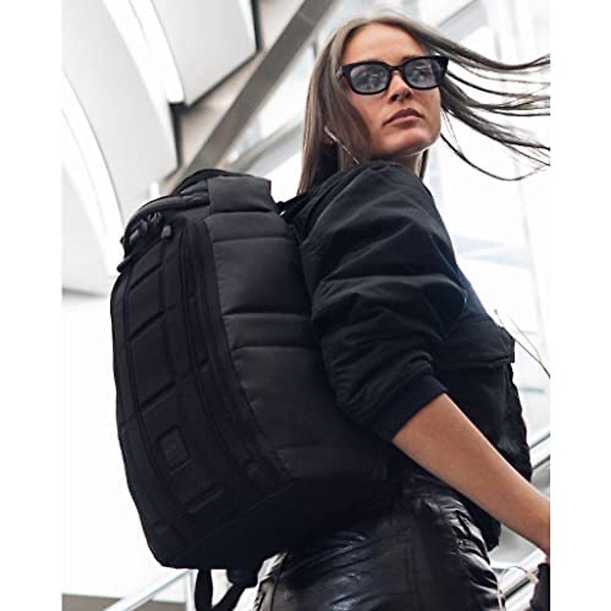 Db Journey The Hugger Backpack | Black Out | 25L | Solid Structure, Fully Opening Main Compartment, Hook-Up System
