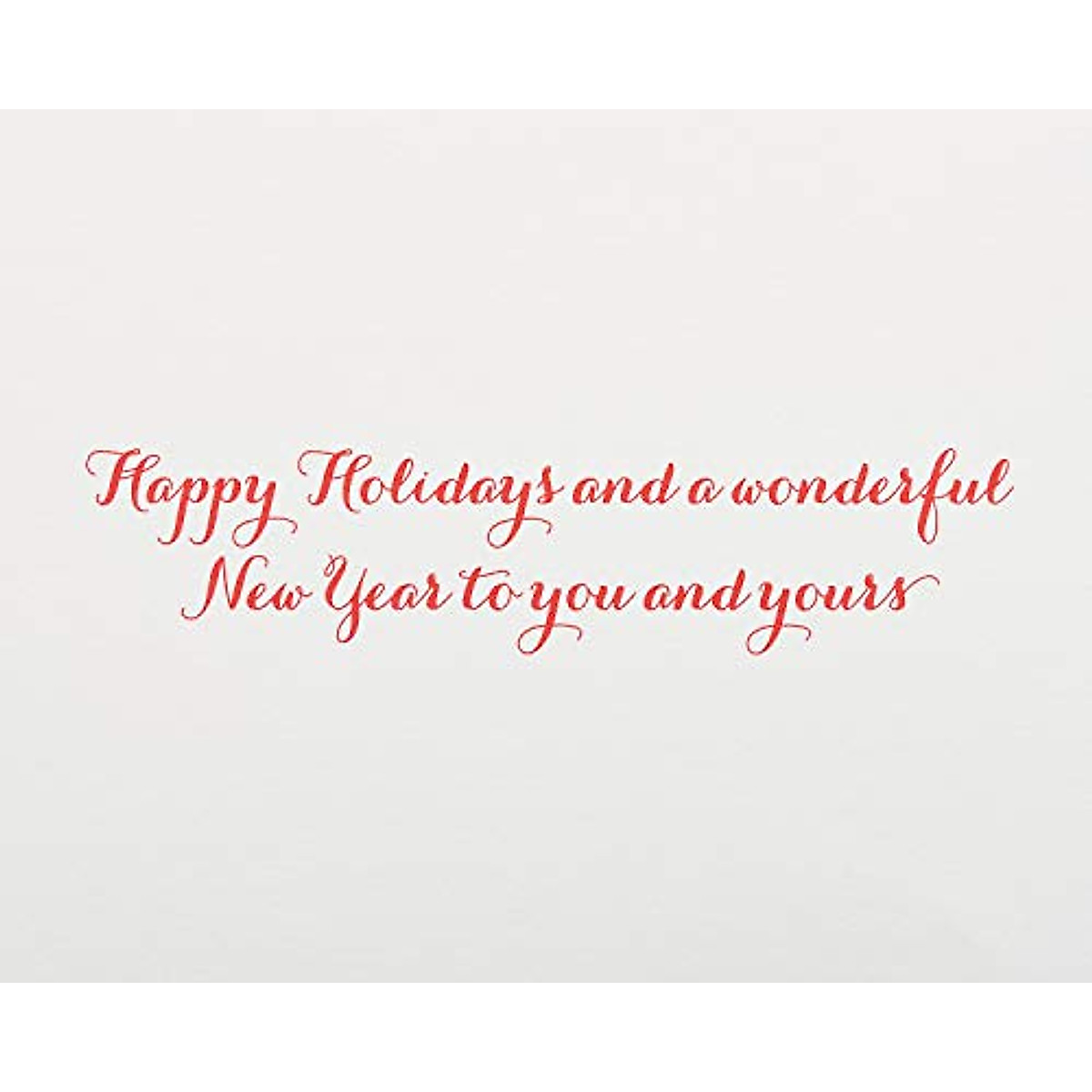 Papyrus Christmas Cards Boxed with Envelopes, To You and Yours, Holiday Tree (14-Count)