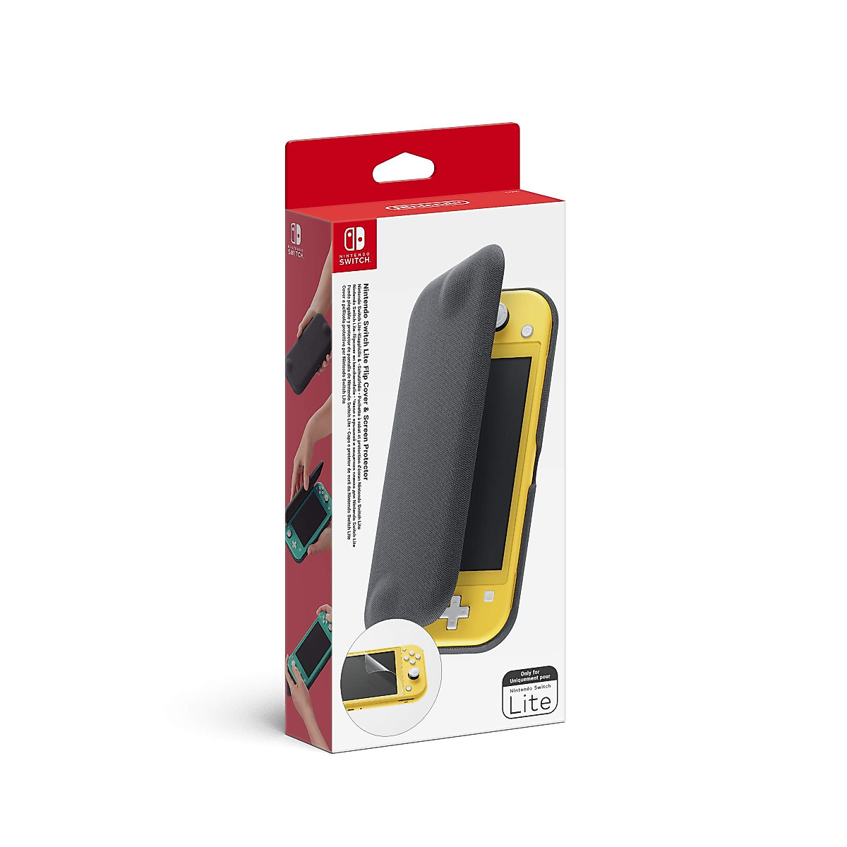 Nintendo Switch Lite Flip Cover & Screen Protector