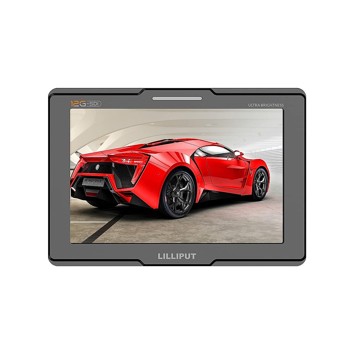 LILLIPUT 7" Q7-12G 7inch 2000nits 12G-SDI Ultra Brightness On-Camera Monitor-12G-SDI x 2 HDMI 2.0 x 1 Tally Output 12G-SDI x 2 HDMI 2.0 x 1 HDR 3D-LUT Waveform Level Meter Vector Scope