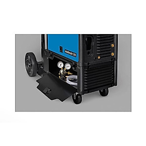 MILLER MULTIMATIC 255 PULSED MULTIPROCESS WELDER W/RUNNING GEAR AND TIG KIT (951768)