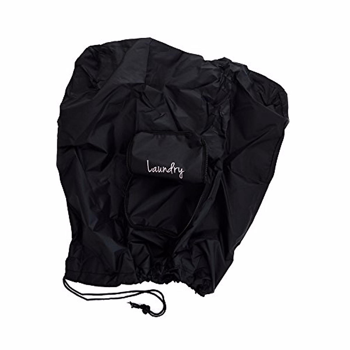 Miamica Women's Travel Laundry Bag, Black/Pink Oil Slick, One Size