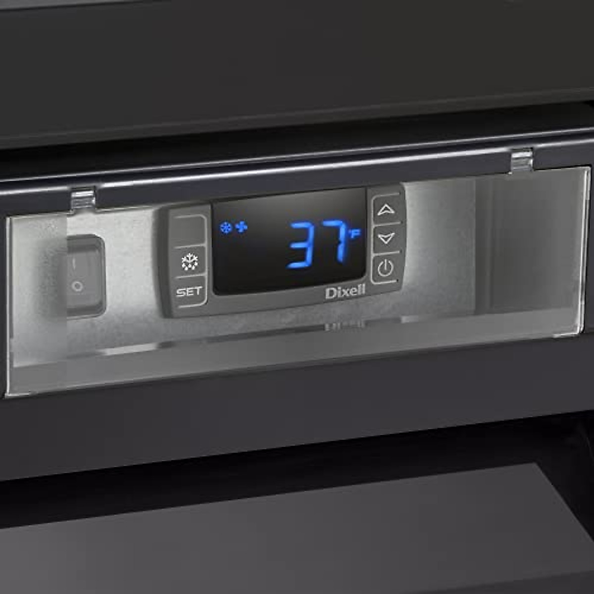 Maxx Cold MXM2-48RBHC, Double Door Merchandiser Refrigerator, Free Standing, 48 Cu. Ft. - Black