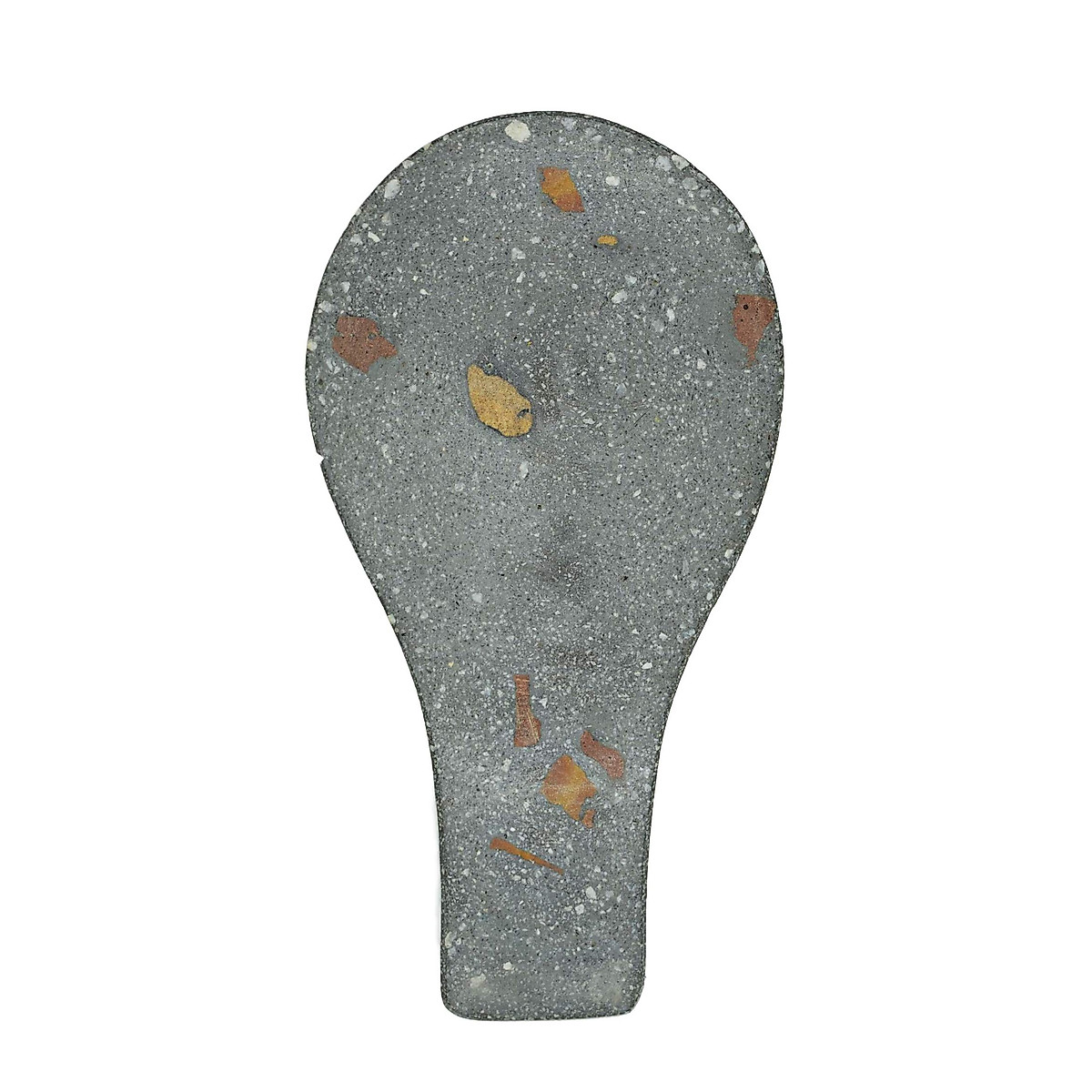 Alchemade Large Grey Terrazzo Spoon Rest - Stylish Terrazzo Aesthetic Cooking Spoon Holder In A Modern, Contemporary And Mid-century Style For Your Home