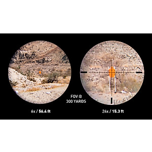 Monstrum G2 6-24x50 FFP Rifle Scope | Monstrum SS-H Scope Sunshade | Bundle