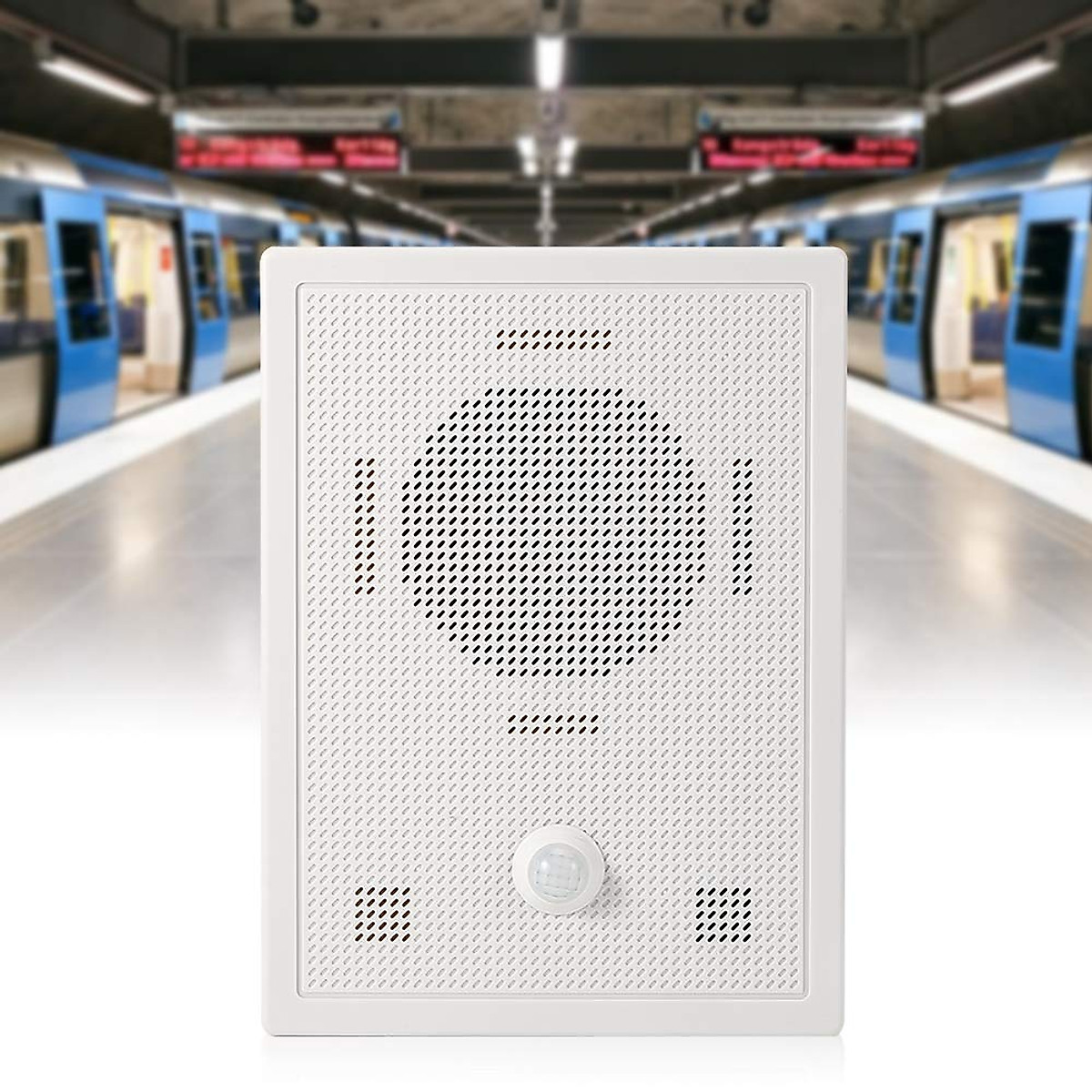 Voice Recordable Audio Player, Entrance Welcome Doorbell, Entrance Greeting Speaker for Shop Store Supermarket with High Decibel Motion Sensor (US)