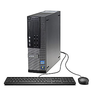 DELL Optiplex 7010 Small Form Factor Desktop Computer, Intel Quad-Core i7-3770 Up to 3.9GHz, 16GB RAM, 2TB 7200 RPM HDD, DVD, USB 3.0, WIFI, Windows 10 Pro (Renewed)']