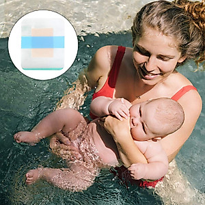 Kisangel 20pcs Umbilical Cord Patch Newborn Swimming Belly Band Bathing Disposable Abdomen Sticker for Baby Toddler Newborn Belly Button Essentials(Random Styles)