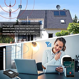 AT&T Cell Phone Signal Booster AT&T Signal Booster T Mobile ATT Cell Signal Booster AT&T Booster 5G 4G LTE Band 12/17 AT&T Cell Phone Booster ATT Cell Booster AT&T Cellular Booster home ATT Extender