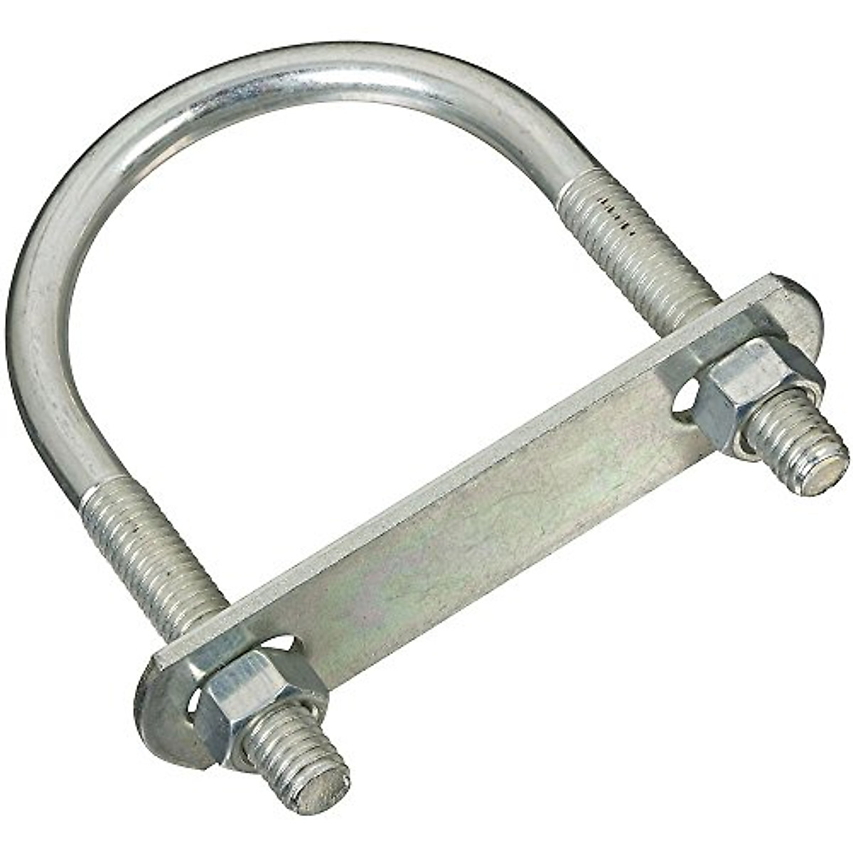 National Hardware N222-208 2190BC U Bolt in Zinc plated,#642-3/8"x2-1/2"x4"