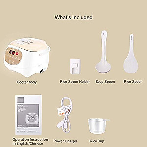 Tianji Electric Rice Cooker FD30D with Ceramic Inner Pot, 6-cup(uncooked) Makes Rice, Porridge, Soup,Brown Rice, Claypot rice, Multi-grain rice,3L