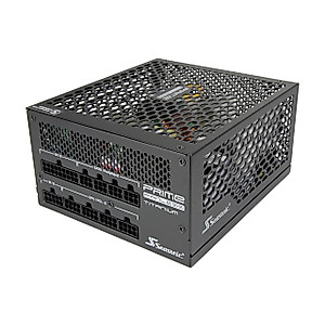 Seasonic PRIME 600 Titanium SSR-600TL 600W 80+ Titanium ATX12V & EPS12V Fanless Super Quiet 12 Year Warranty Power Supply