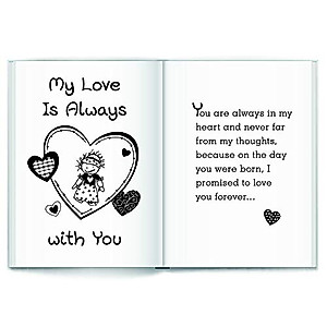 Blue Mountain Arts Little Keepsake Book "Granddaughter, My Love Is Always with You" 4 x 3 in. Sweet, Sentimental Pocket-Sized Gift Book for Granddaughter, by Marci and the Children of the Inner Light