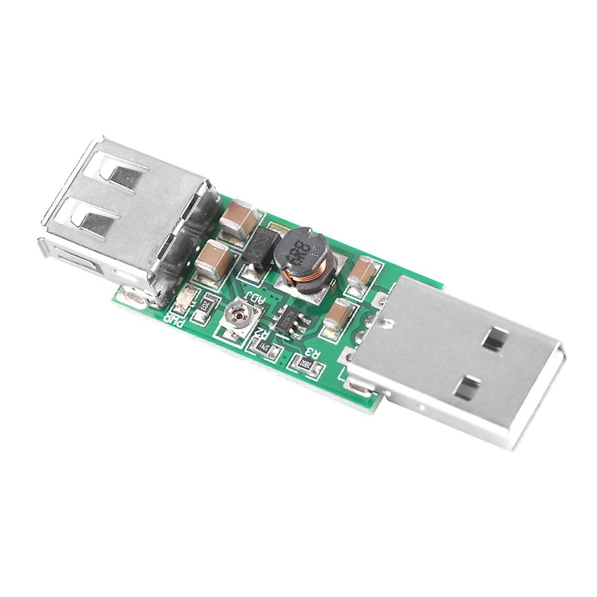 Boost Converter Module Adjustable Output DC-DC Step Up Converter Board USB to USB 5V to 6-15V Power Supply Transformer Module