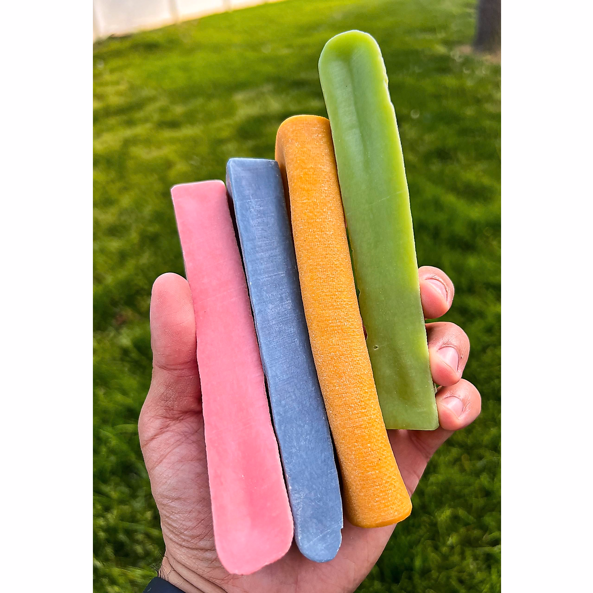 BREZ Flavored Himalayan Yak Cheese Chew - Single (Large, Mint), 1 Count (Pack of 1)