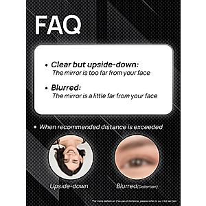 OMIRO 20X Magnifying Mirror and Eyebrow Tweezers Kit, 3.5" Three Suction Cups Magnifier Travel Set