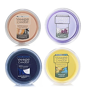 Yankee Candle Scenterpiece Easy MeltCups — Set of 4 Assorted Scent Refills - 2.2 oz each
