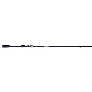 Abu Garcia Winch Casting Fishing Rod, Black, 7'2" - Medium Light - 1pc