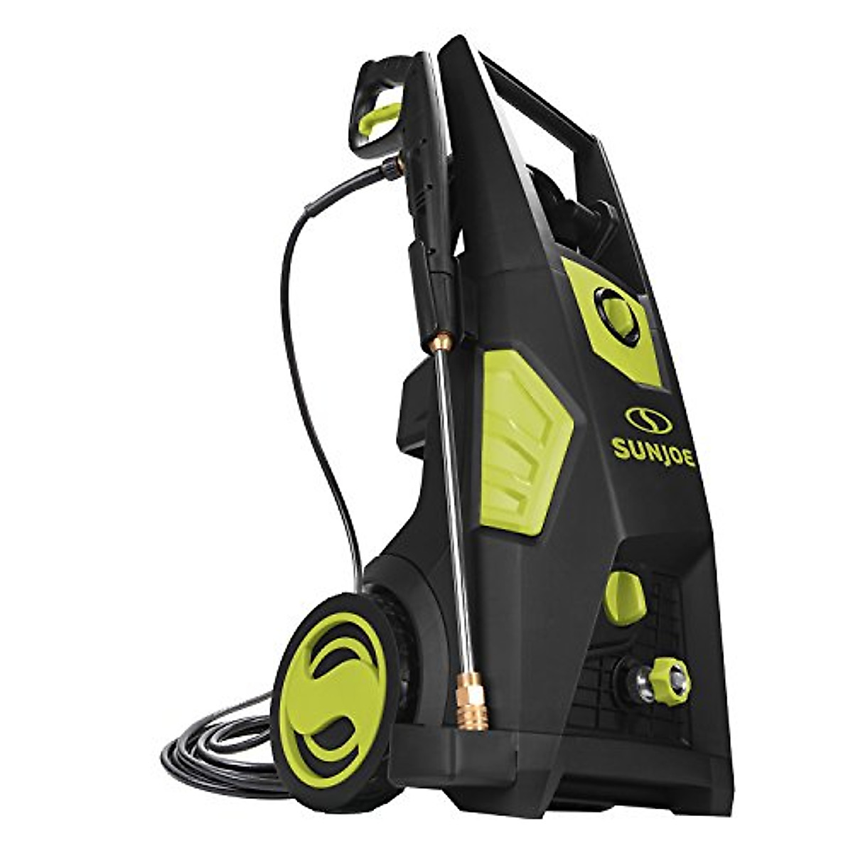 Sun Joe SPX3500 2300 Max Psi 1.48 Gpm Brushless Induction Electric Pressure Washer, w/Brass Hose Connector & SPX-HDC1G House and Deck All-Purpose Pressure Washer Rated Concentrated Cleaner, 1-Gallon