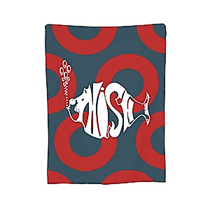 Throw Blanket Super Soft Microfiber Lightweight Cozy Bed Blankets Flannel Blanket for Couch Bed Living Room Gifts for Kids Men Women 60"x50"