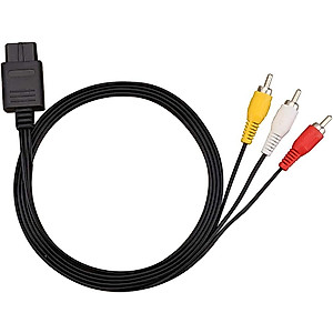 AV Audio / Video Cable Compatible with Nintendo Gamecube