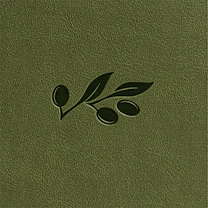 NASB Large Print Personal Size Reference Bible, Olive LeatherTouch, Red Letter, Presentation Page, Cross-References, Full-Color Maps, Easy-to-Read Bible Karmina Type