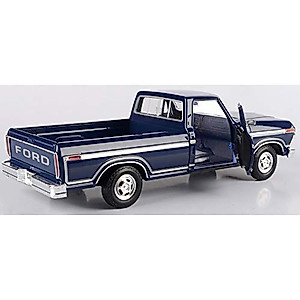 1979 Ford F-150 Pickup Truck Blue 1/24 Diecast Model Car by Motormax